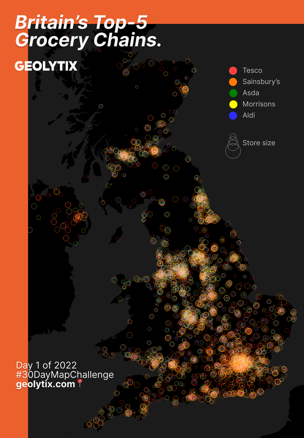 GEOLYTIX and the 30 Day Map Challenge 2022 | GEOLYTIX